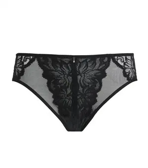 Wacoal Lace-trim Abéllia Briefs - Black