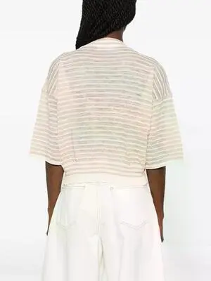 ROBERTO COLLINA Horizontal Stripe T-shirt