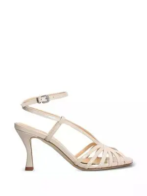 CHANTAL Cage-strap High Heel Sandals - Neutrals