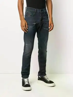 DIESEL® D-strukt Slim Fit Jeans - Blue