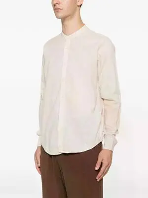 Imperial Mandarin-collar Long-sleeve Shirt