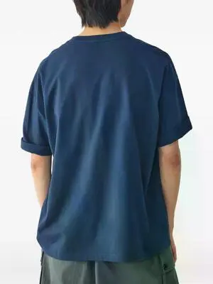 STUDIO TOMBOY Graffiti-logo T-shirt - Blue