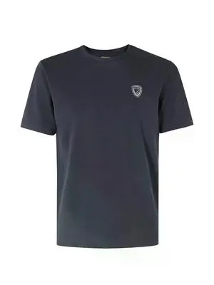 BLAUER. Jan Logo-patch T-shirt