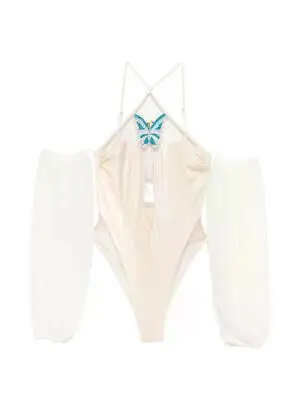 MAZZEI Beaded-butterfly Swimsuit