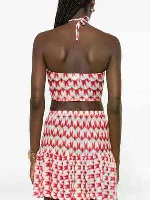 Missoni Zigzag-knit Halterneck Top