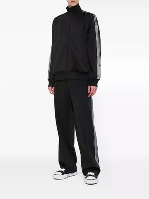 DOVER STREET MARKET Logo Embroidered Stripe Detail Sweatshirt
