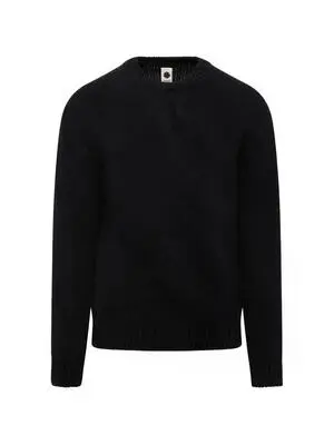 VOWELS Ribbed-trim Sweater