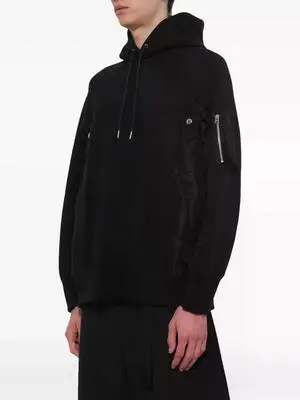 Sacai Sponge Sweat Twill Hoodie