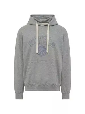 VOWELS Heathered Collegiate Hoodie - Grey
