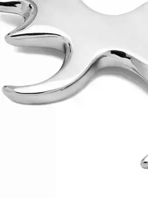 YOJ X Cutout Claw Earring