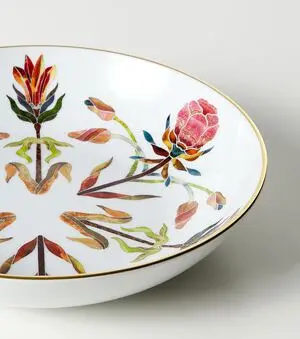 L'Objet Grand Tour Porcelain Soup Plate