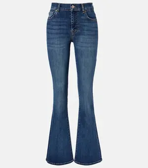 7 For All Mankind Leggy Bootcut Jeans - Blue