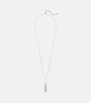 Messika 18kt White Diamond Pendant Necklace