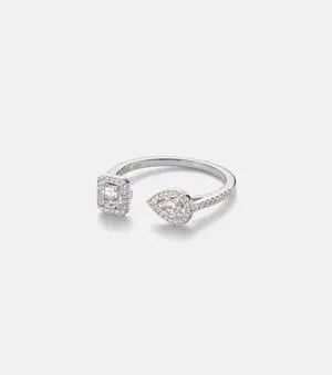Messika My Twin 18kt White Gold Ring With Diamonds