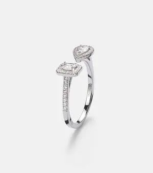 Messika My Twin 18kt White Gold Ring With Diamonds