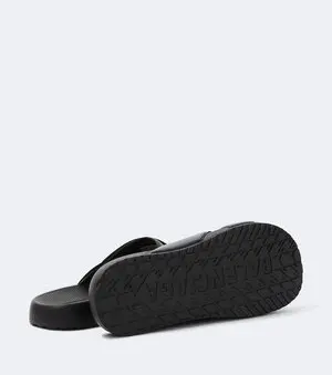 Balenciaga Sporty Pool Slides - Black
