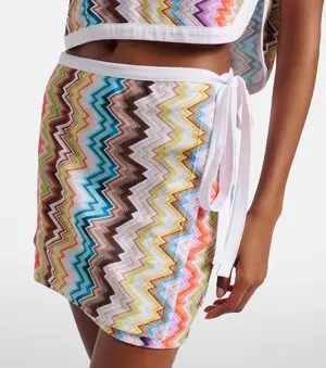 Missoni Zigzag Wrap Skirt