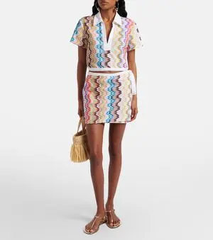 Missoni Zigzag Wrap Skirt