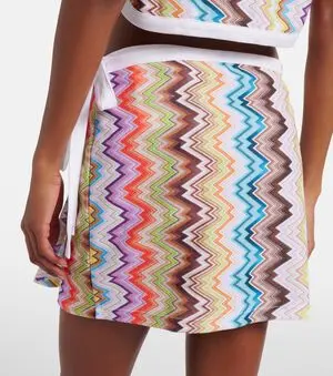 Missoni Zigzag Wrap Skirt