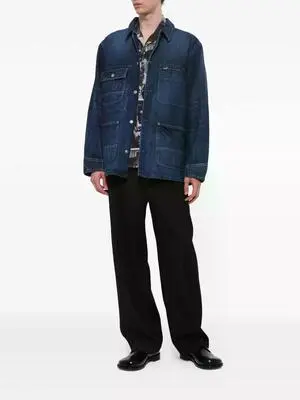 VOWELS Name Chore Denim Jacket