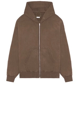 Visvim Jumbo Sb Hoodie F.z - Mud