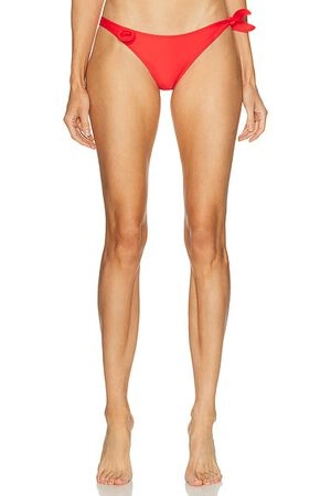 Coperni Flower Bikini Bottom - Red