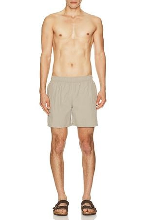 AUTO-REPLY Solid Sebastian Swim Trunk - Pumice