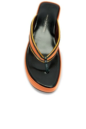 Dries Van Noten Platform Sandal - Rust