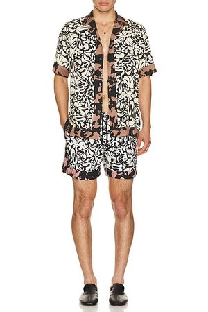 Dries Van Noten Phibbs Printed Swim Shorts - Black