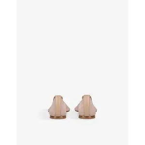 Dear Frances Balla Mesh Ballet Flats - Blush