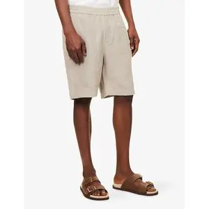 Sunspel Relaxed Fit Linen Drawstring Shorts