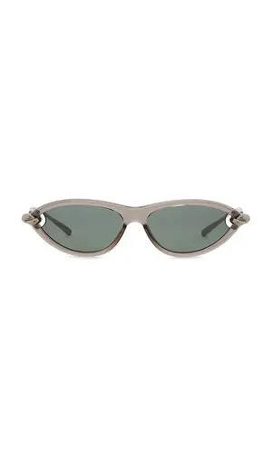 Bottega Veneta Bottega Veneta Cat Eye Sunglasses Grey