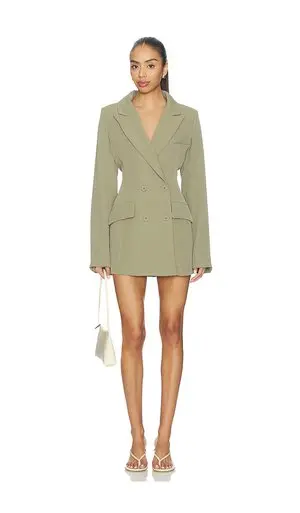 SNDYS. Ryan Blazer Dress - Olive