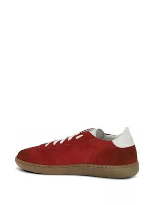 BE980 Harvard 1 Logo-embroidered Suede Sneakers