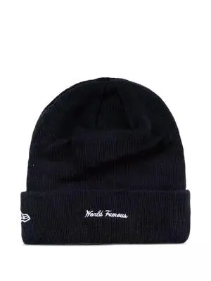 Supreme New Era Logo-patch Beanie - Blue