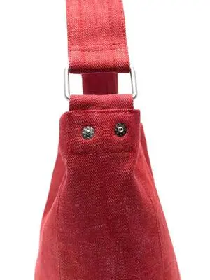 A.p.c. Journal Logo-print Shoulder Bag - Red