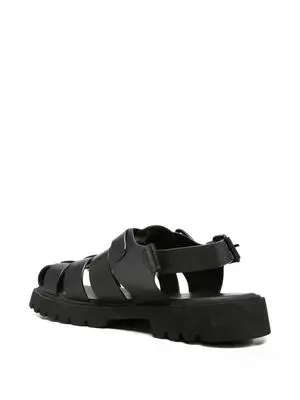 SERGIO MORETTI FIRENZE Buckled Caged Sandals