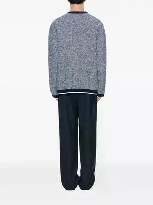 WOOYOUNGMI Embroidered Logo Buttoned Cardigan