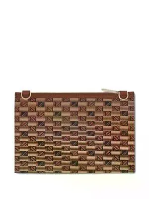 Moreau Monogram-pattern Grained-leather Wallet