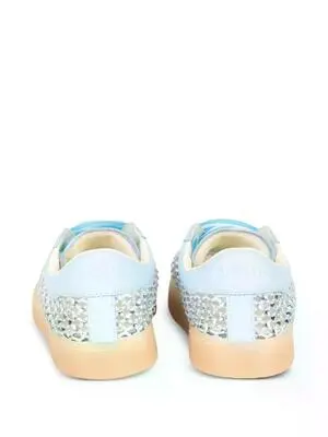 BACK 70 Smart Strass Sky Crystal-embellished Mesh Lace-up Sneakers