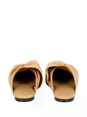 JVAM Maxime Knotted Mules - Neutrals