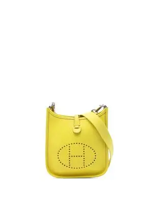 Hermès Hermès Clemence Evelyne TPM Crossbody Bag Yellow
