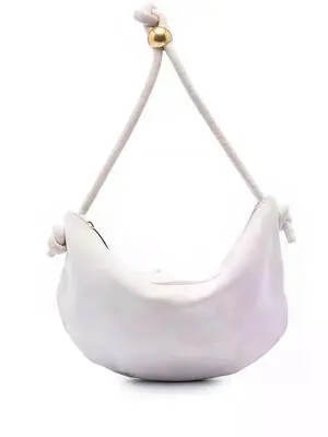 Bottega Veneta Suede Turn Pouch Hobo Bag - Pink