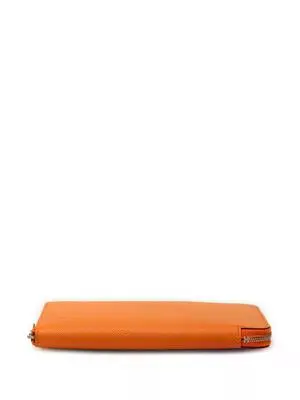 Hermès 2009 Epsom Azap Integral Zip Around Wallet Long Wallets