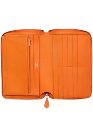 Hermès 2009 Epsom Azap Integral Zip Around Wallet Long Wallets