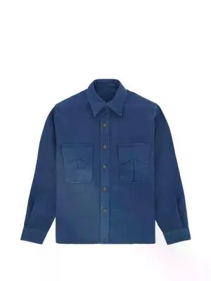 FORTELA Kenny 2.0 Cotton Shirt Jacket - Blue