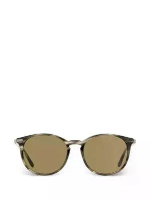 FERRAGAMO Round Frame Sunglasses - Brown