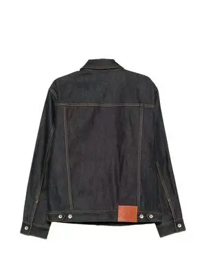 EVISU Seagull-motif Denim Jacket