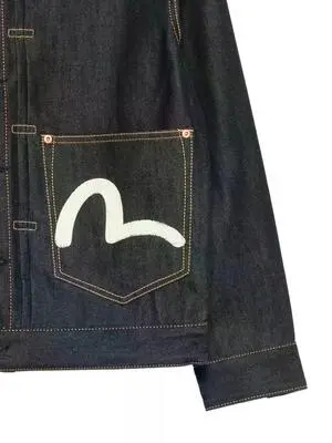 EVISU Seagull-motif Denim Jacket