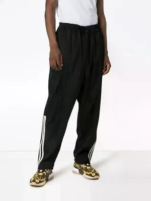 Y3 Wide Leg 3-stripe Sweatpants